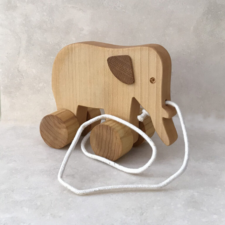 Pull Along Elephant - Burford Woodcraft